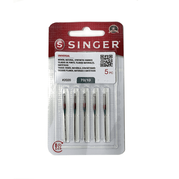 Singer Sewing Machine Needles 15x1 Universal 2020 5 Pack - Choice of S ...
