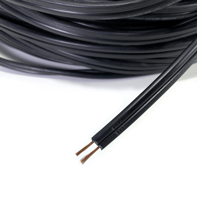 Black 18 Gauge SPT-2 Cord in 5' 10' 15' Lengths - Rewire your Singer S ...