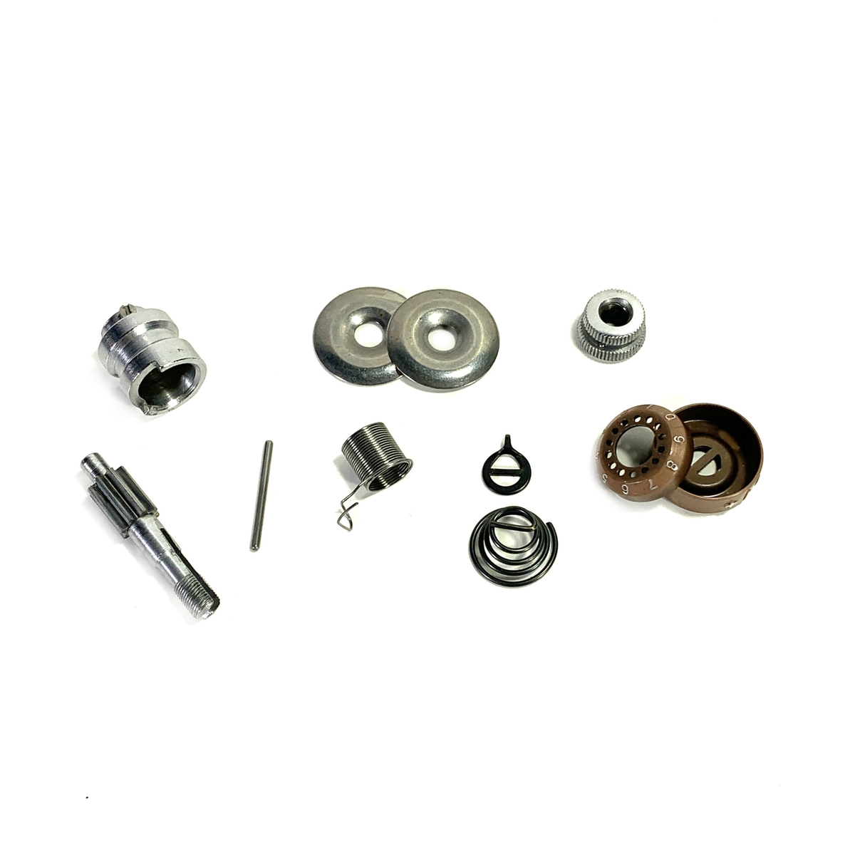 Singer 185 Sewing Machine Upper Tension Assembly w Brown Dial Simanco ...