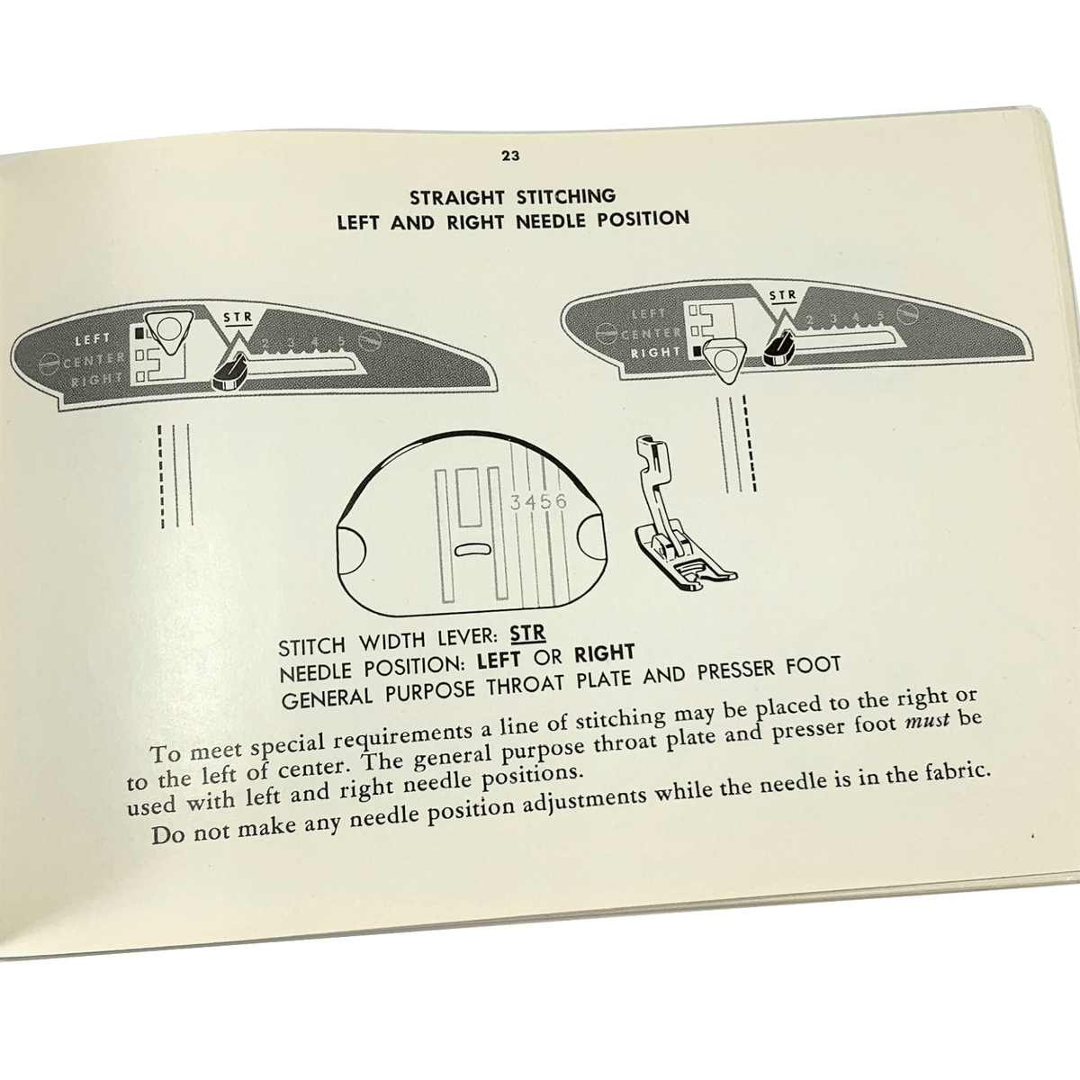 Singer 503 Slant-O-Matic Rocketeer Sewing Machine Instruction Manual ...