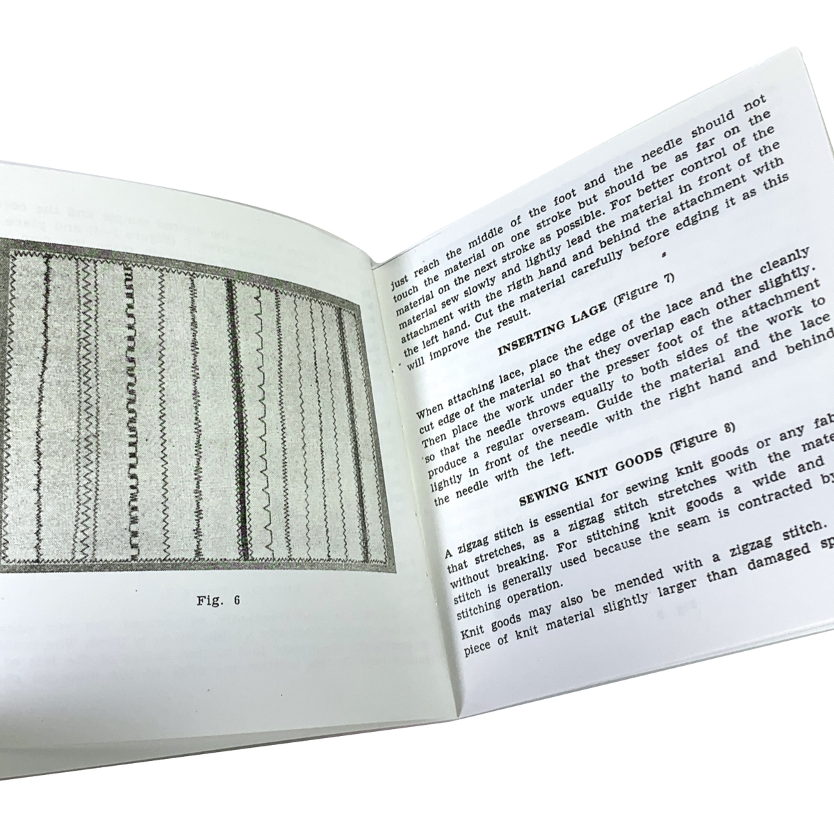 Singer Swiss Automatic Zigzag Attachment 160990 Instruction Manual New ...