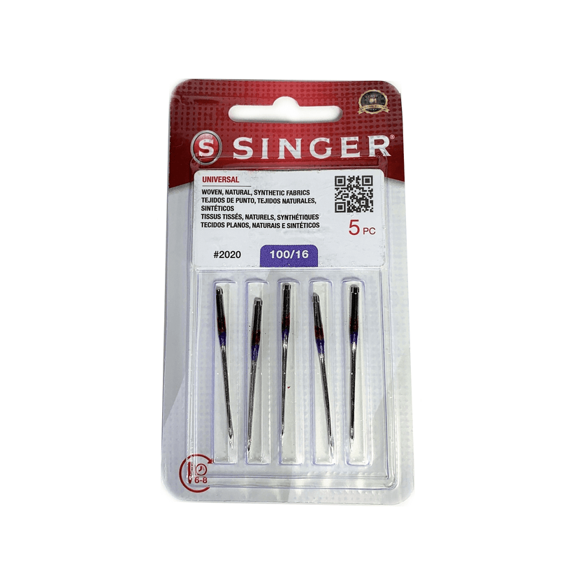 Singer Sewing Machine Needles 15x1 Universal 2020 5 Pack - Choice of S ...