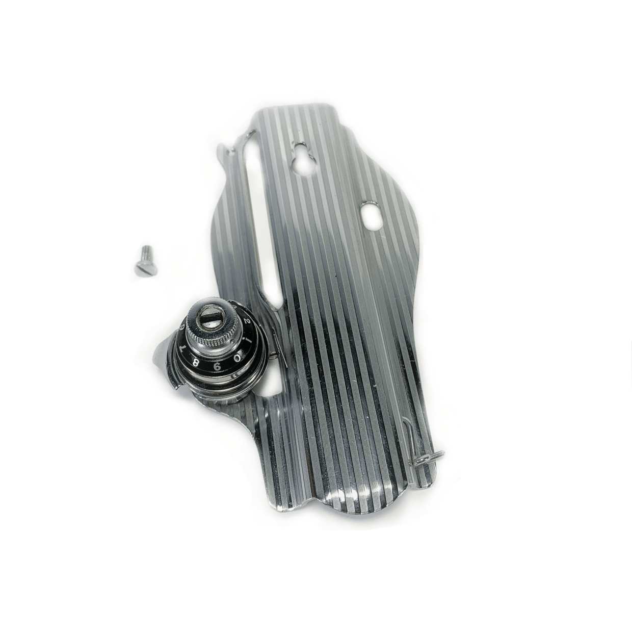 Singer 15-90 15-91 Sewing Machine Striated Face Plate w/ Tension Assem ...