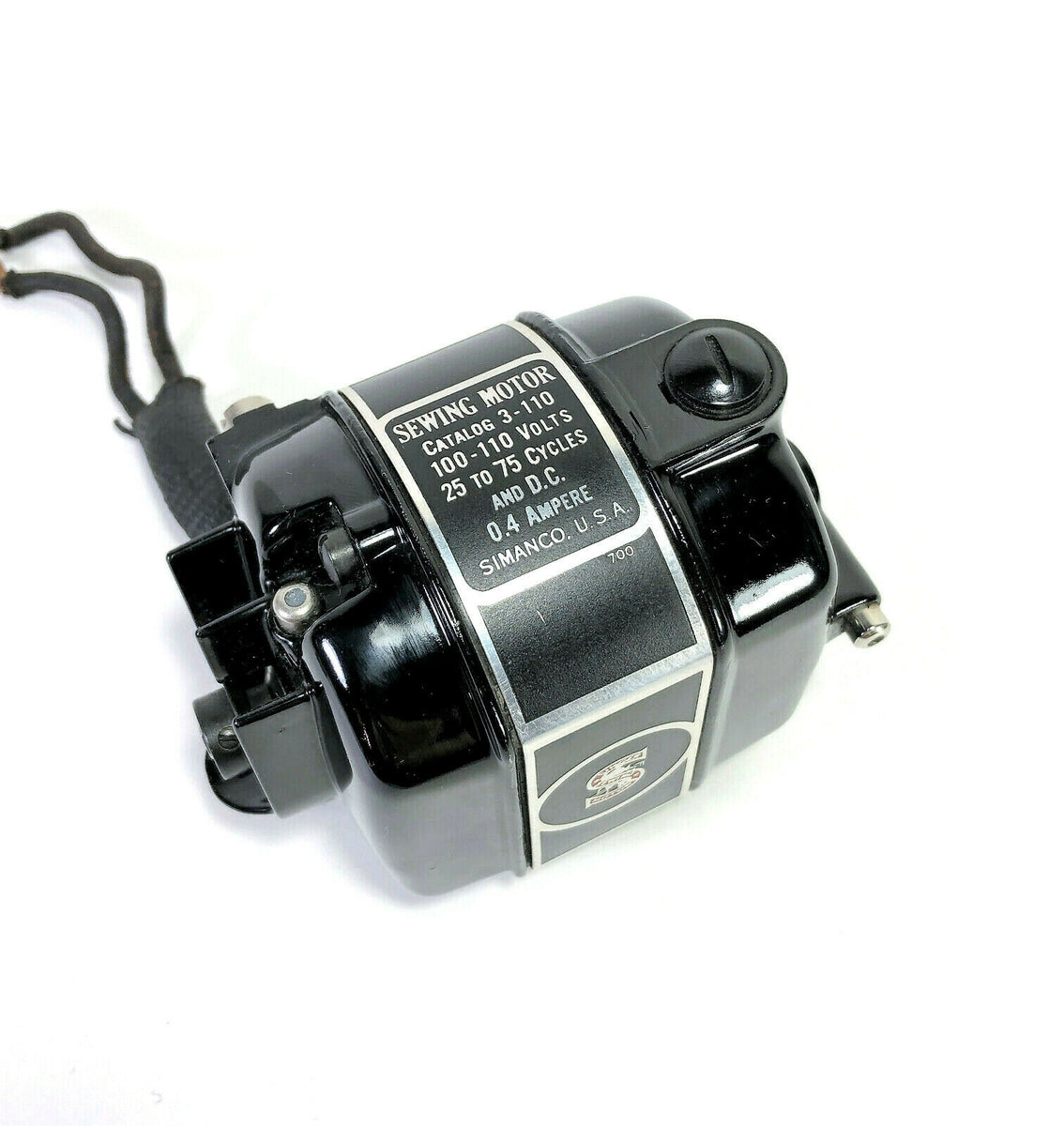 Singer 221 Featherweight Sewing Machine Motor Vintage Original Simanco ...