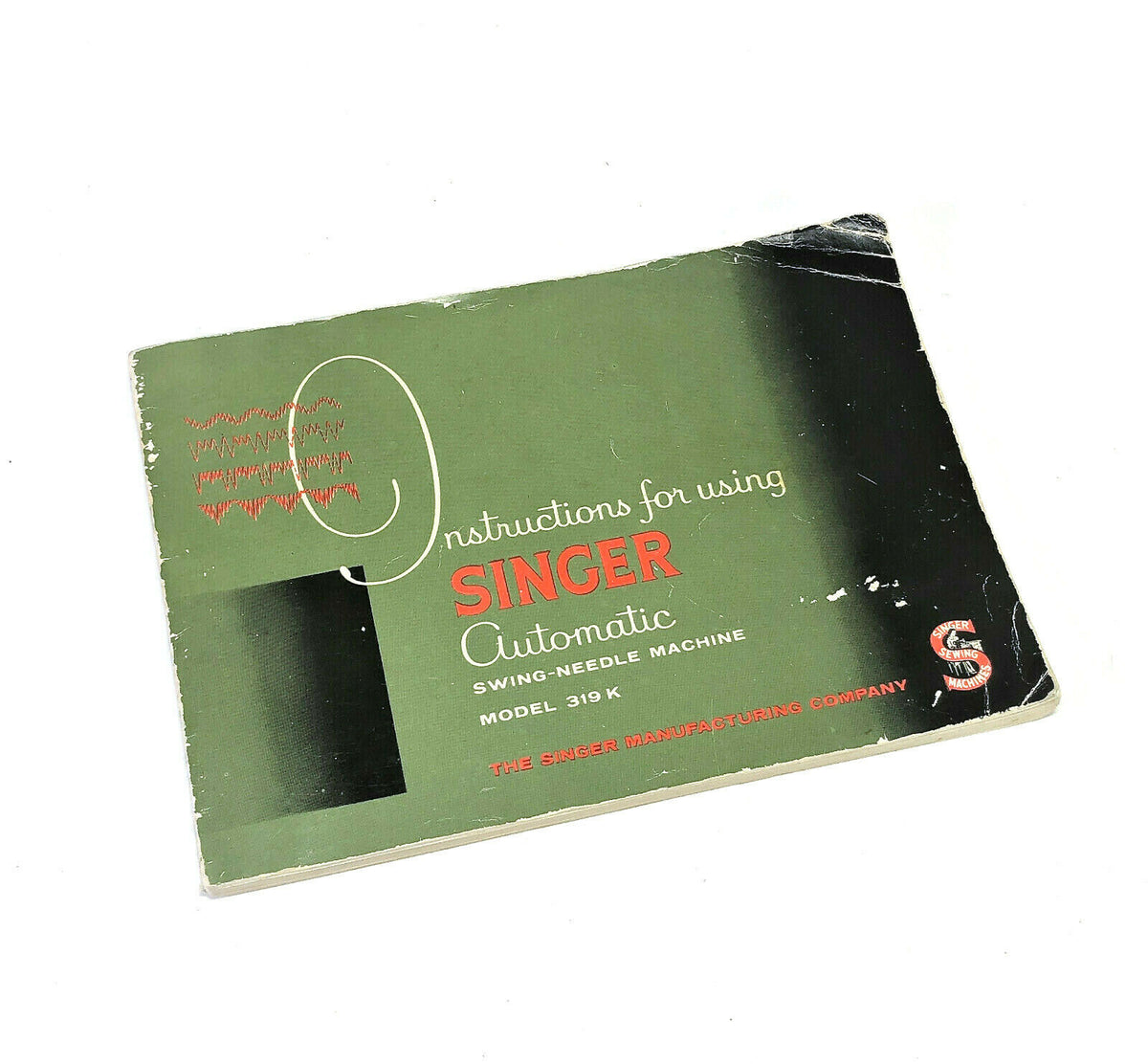 Singer Model 319 319K Sewing Machine Instruction Manual Vintage ...