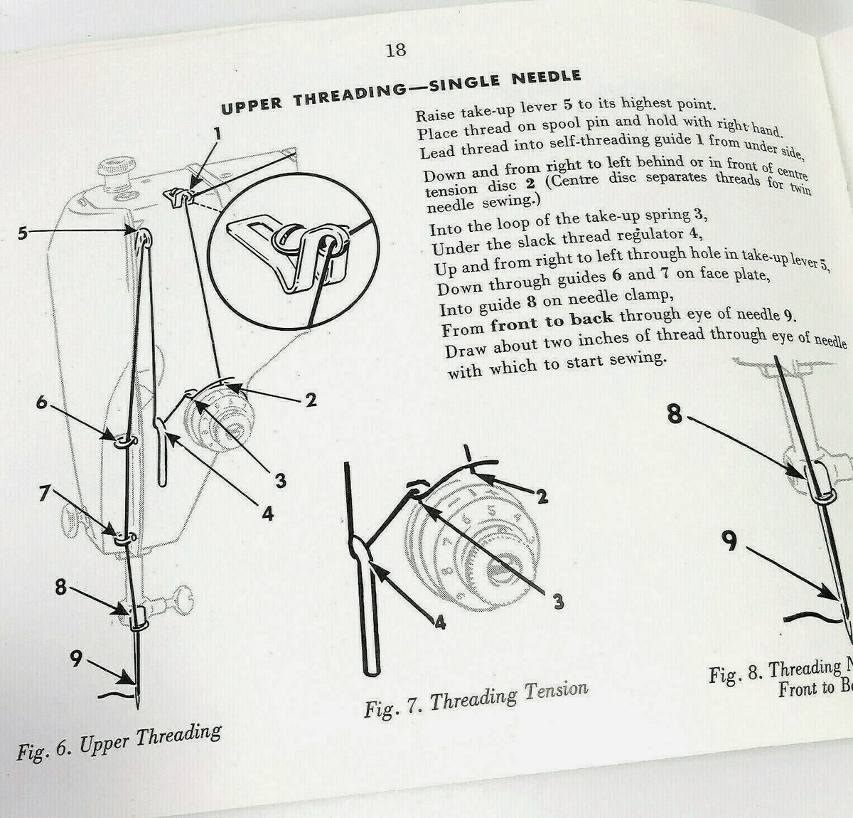 Singer Model 319 319K Sewing Machine Instruction Manual Vintage ...