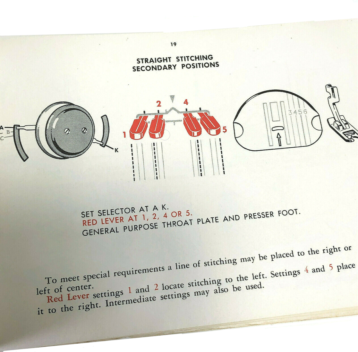 Singer 401 Slant-O-Matic Sewing Machine Instruction Manual Vintage ...