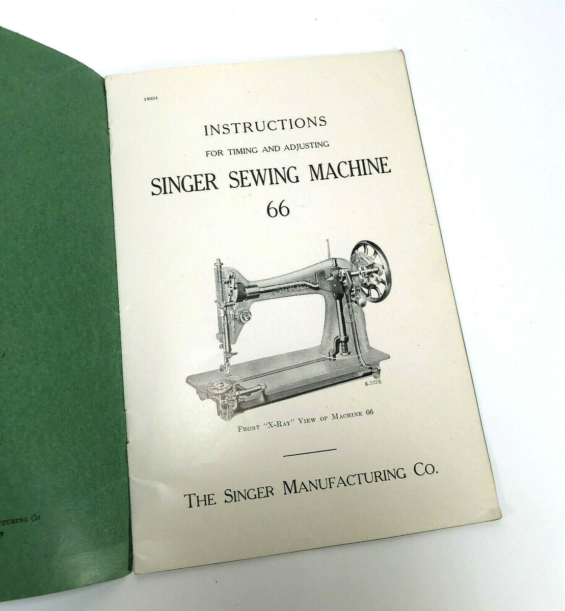 Singer 66 Sewing Machine Timing and Adjusting Adjusters Instruction ...