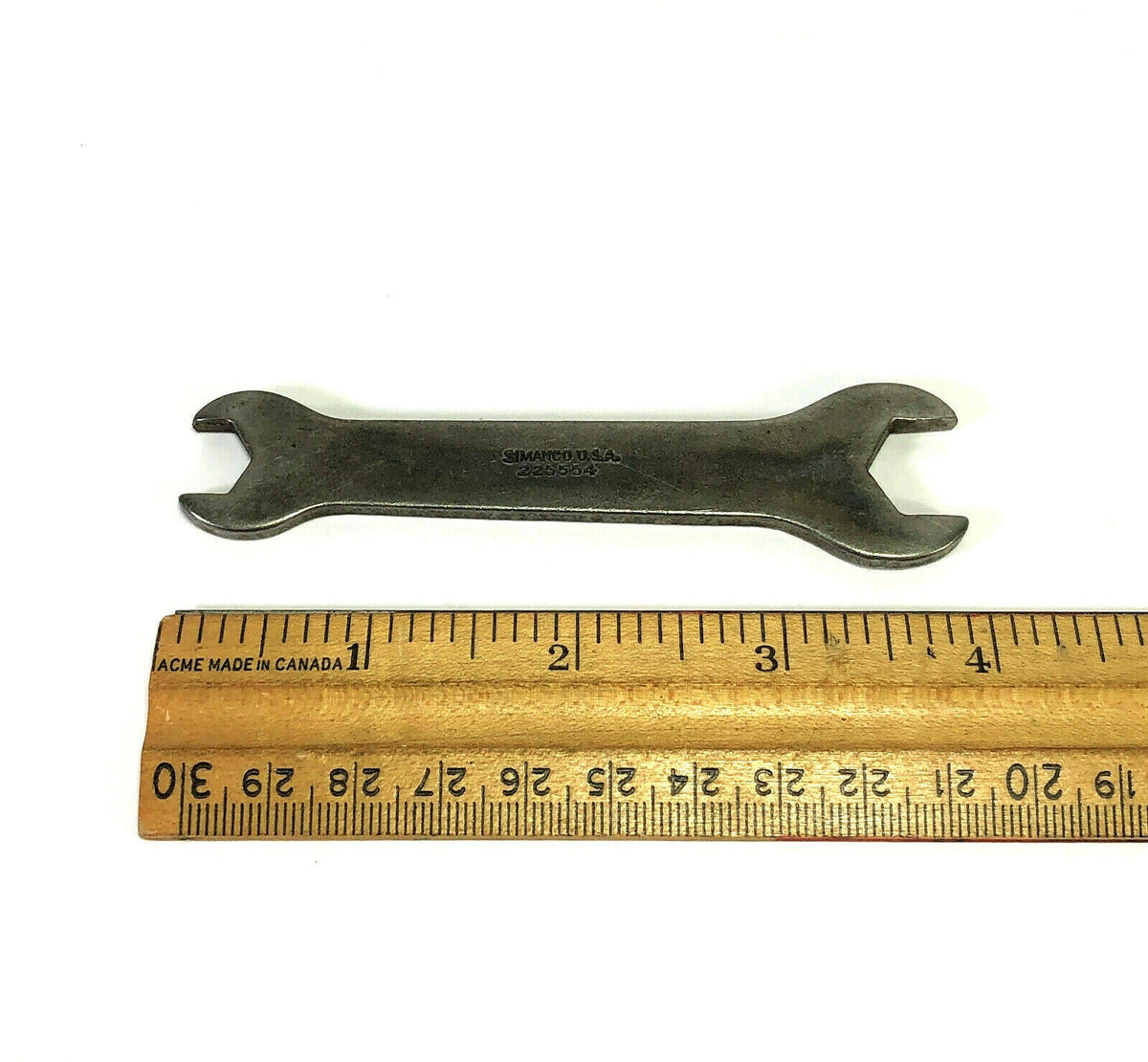 Singer Sewing Machine Double Open Ended Wrench 1/2" 3/8" Simanco 225554 ...